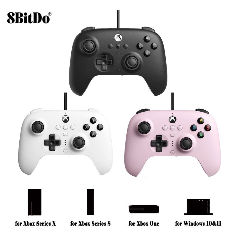 8Bitdo Ultimate Wired Game Controller Gamepad Joystick with Mapping ...