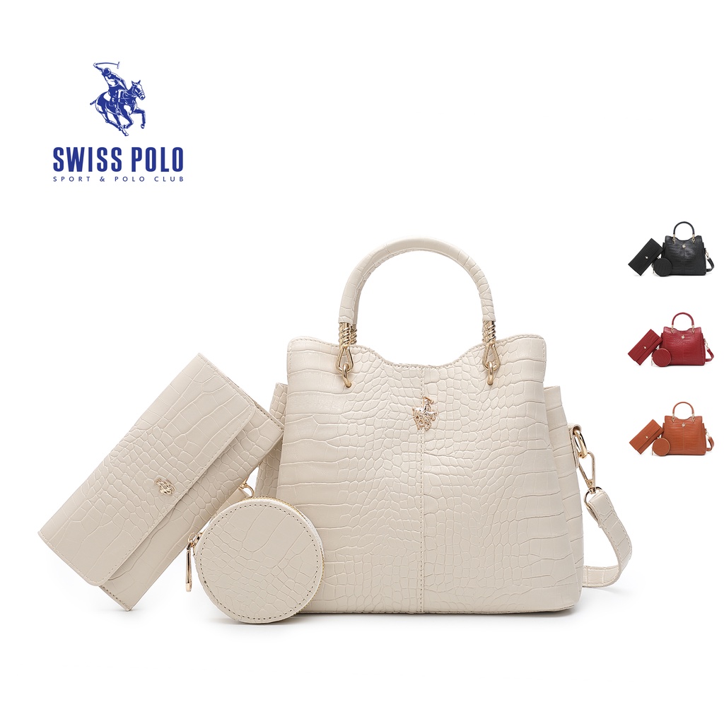 Swiss Polo Ladies 3 in 1 Set Bag HGY 1885 Multi Colour | Shopee Philippines