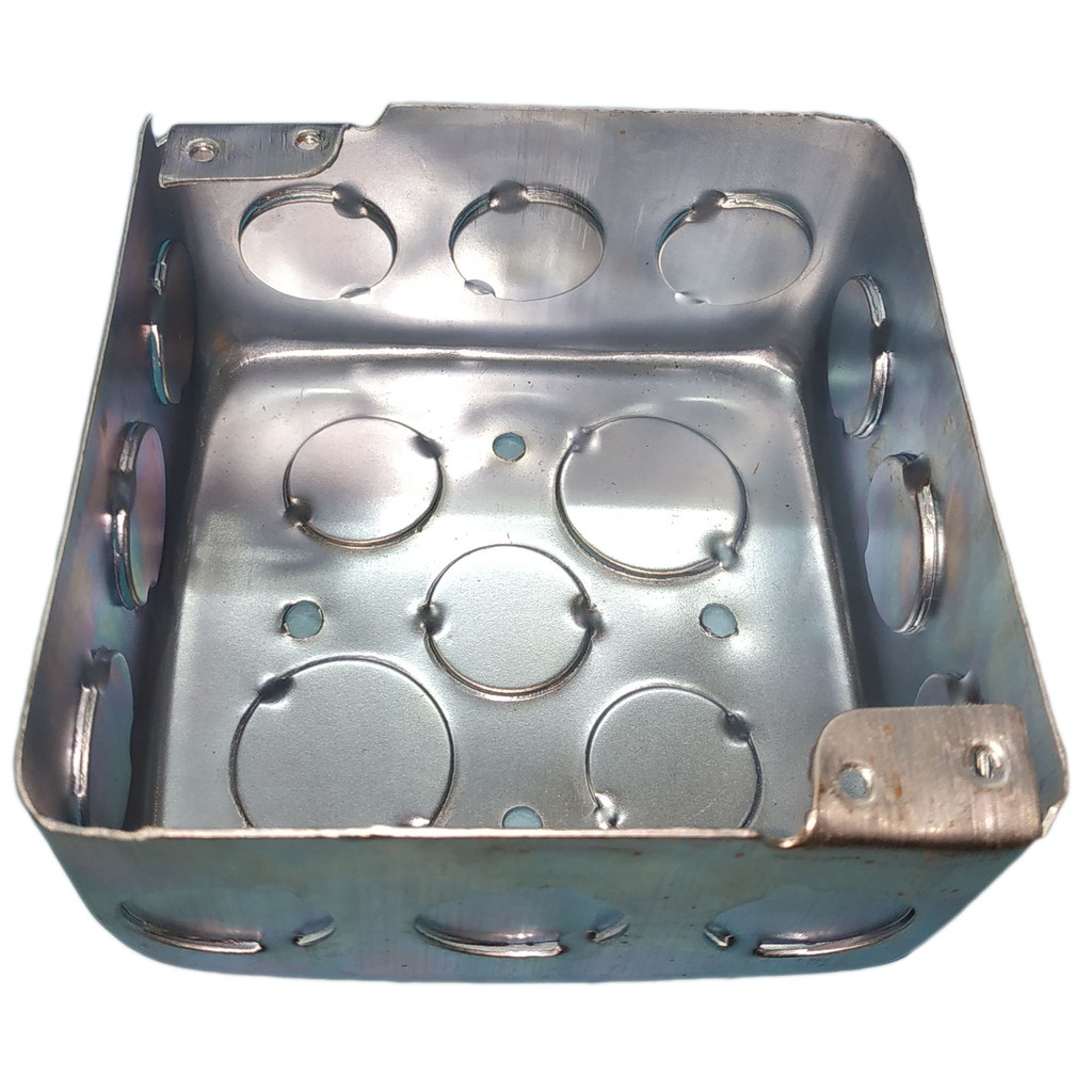 GI SQUARE BOX GAUGE 18 (0.8MM THICKNESS) MANIPIS GALVANIZED IRON ...