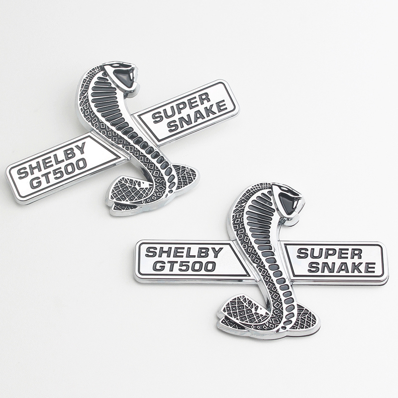 Car Sticker Decal Grille Emblem Badge Trunk Badge for Ford Shelby GT500 ...
