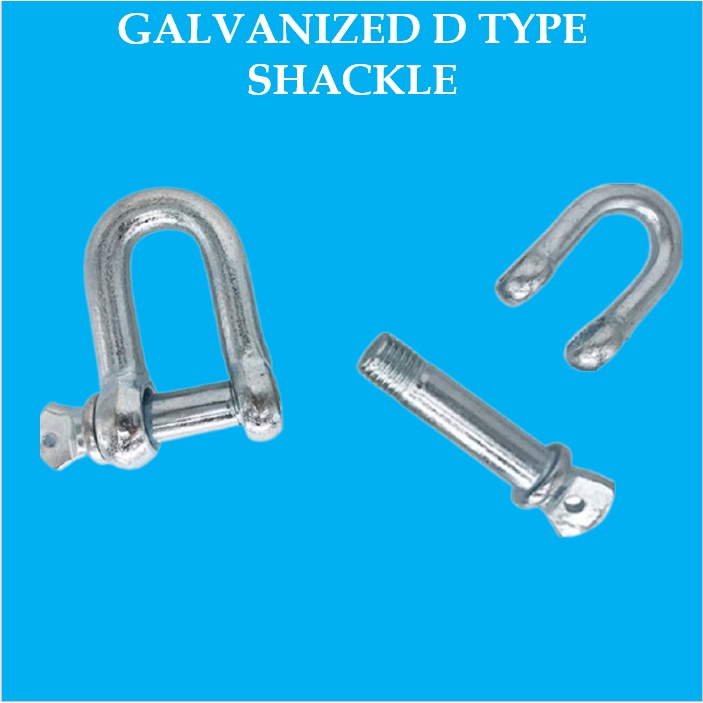 6mm 10mmToyu Machinery 304 Stainless/Galvanized Shackle Steel D Type ...