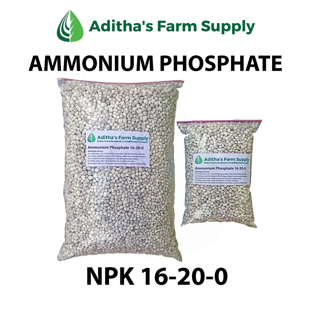 Ammonium Phosphate Fertilizer (NPK 16-20-0) 200g/1kg | Shopee Philippines
