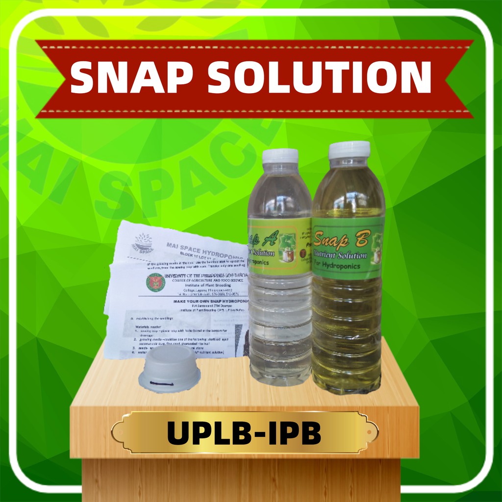 HYDROPONIC SNAP SOLUTION - UPLB IPB | Shopee Philippines