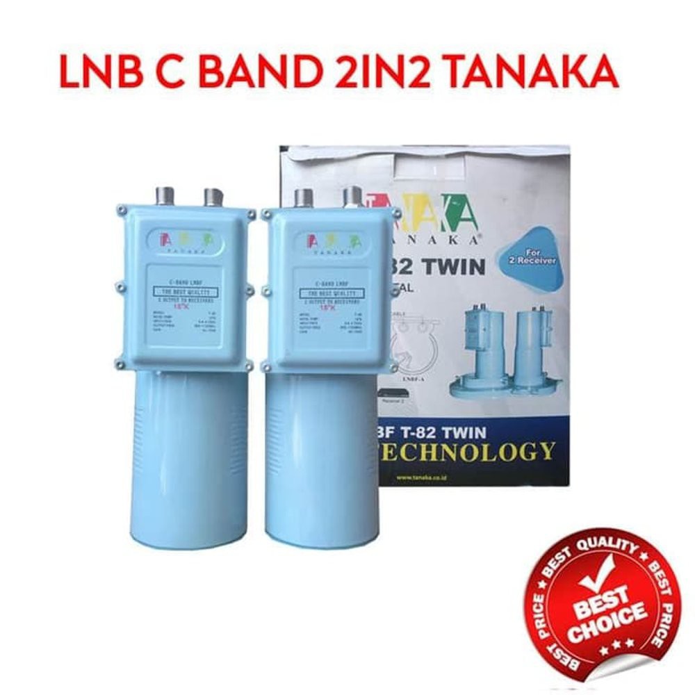 LNB C-Band TANAKA 2 Out Put Single | Shopee Philippines