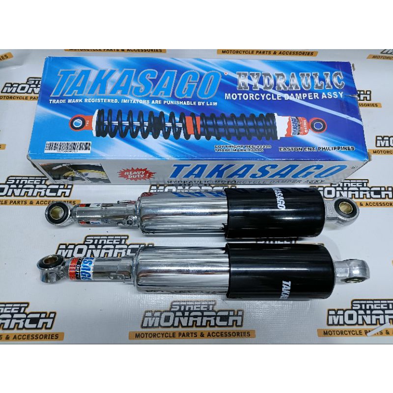 TAKASAGO REAR SHOCK SET CLOSE TYPE (2PCS) FOR KAWASAKI BARAKO 175 ...