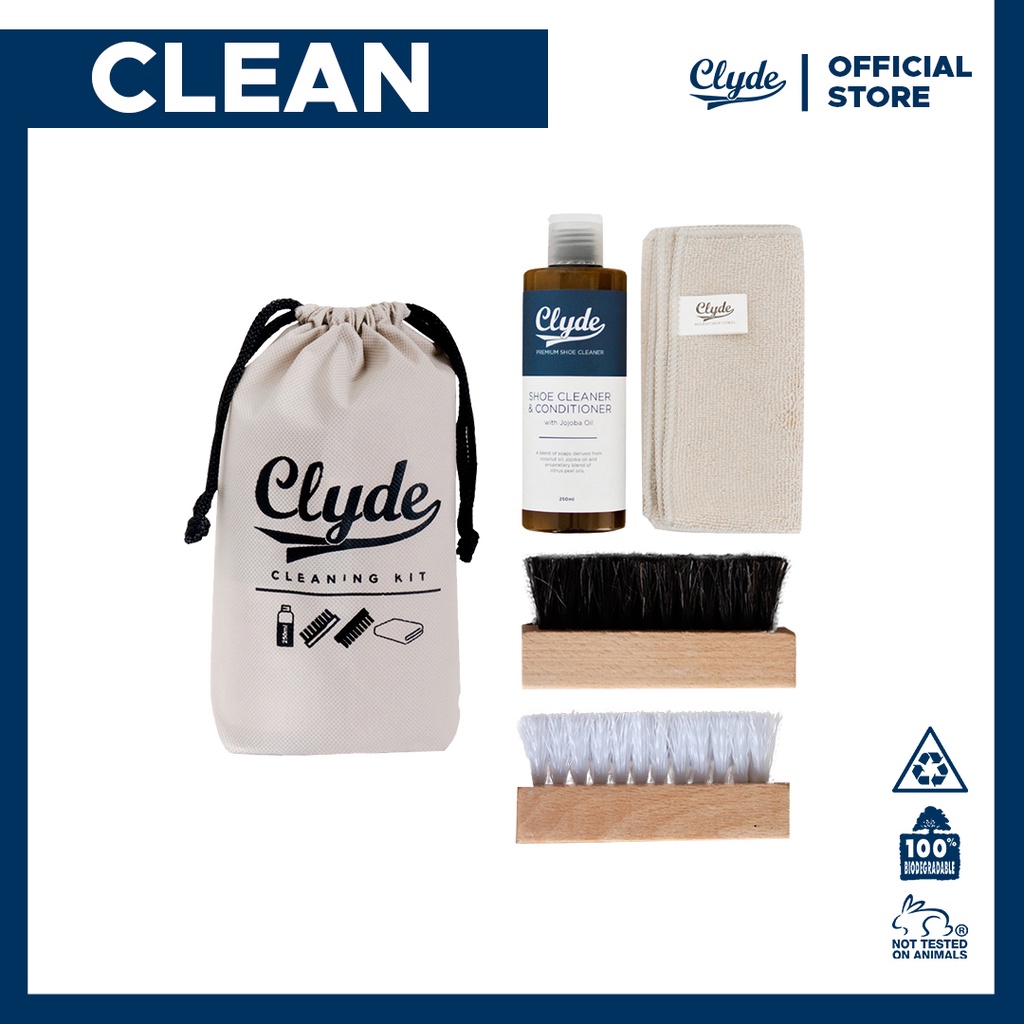 Clyde Shoe Cleaner Kit with Disinfectant | Shopee Philippines