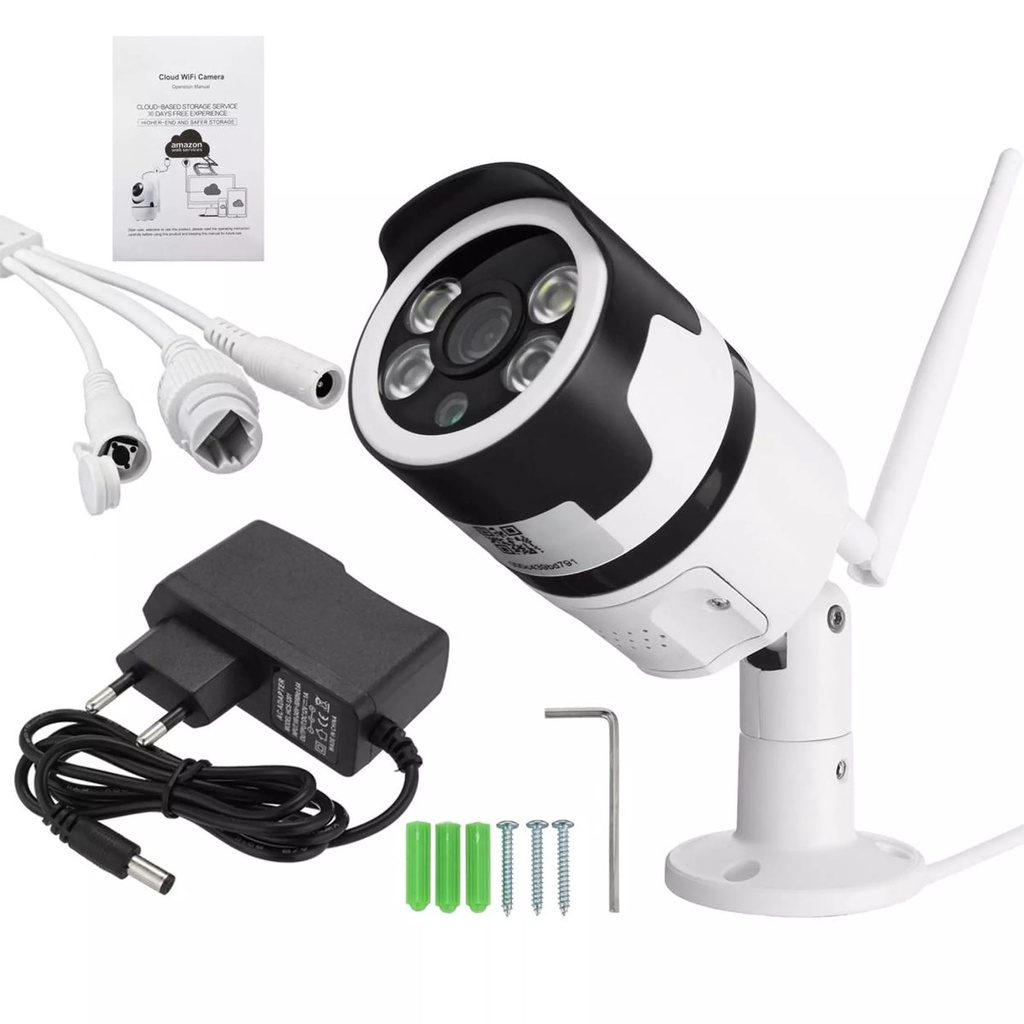 Security Camera HD 1080P Wireless IP WiFi 2MP Outdoor Waterproof ...