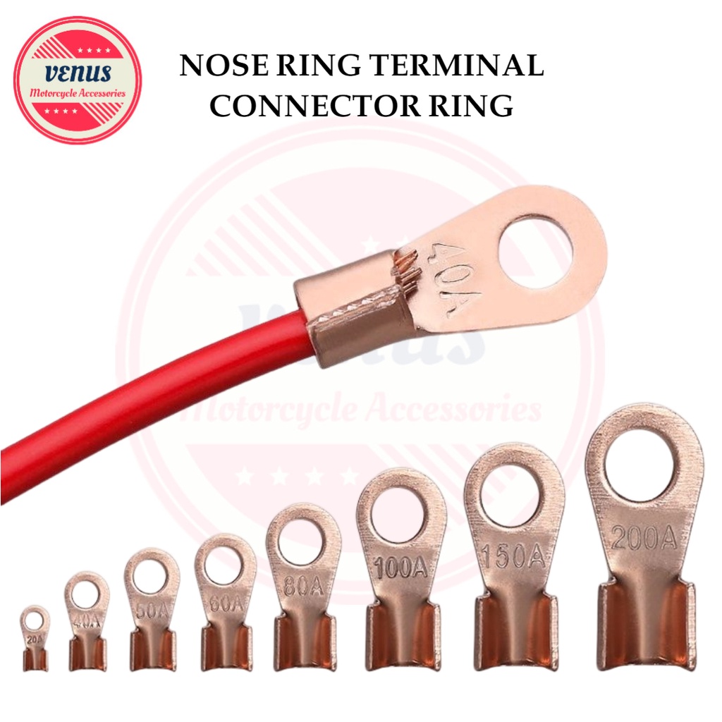Venus Motorcycle Copper Terminal OT Series connector wire connector ...