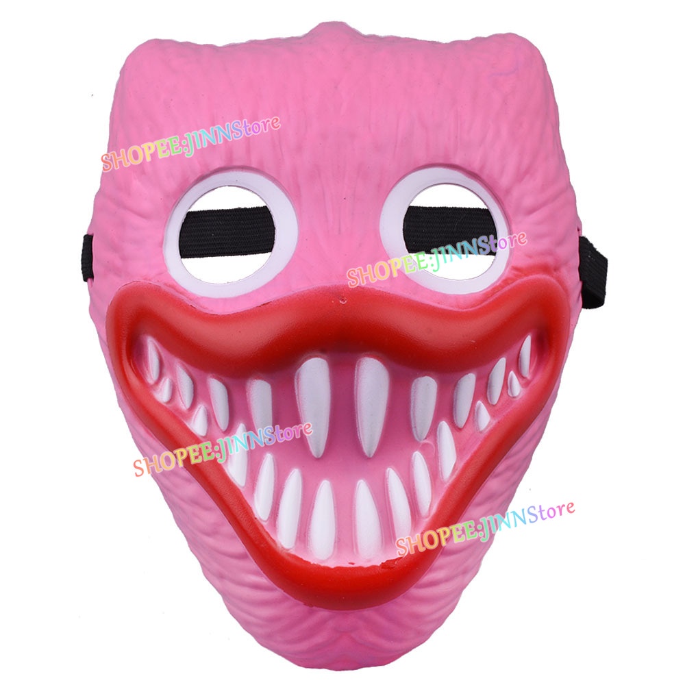 JINN New Design Halloween POPPY PLAYTIME Mask Full Face LED Light up ...