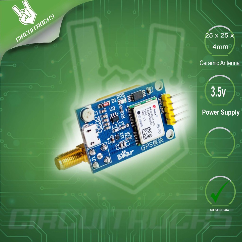GPS Neo-6M Stm32 Board | 3V-5V – Robotics, STEM & DIY Electronics ...