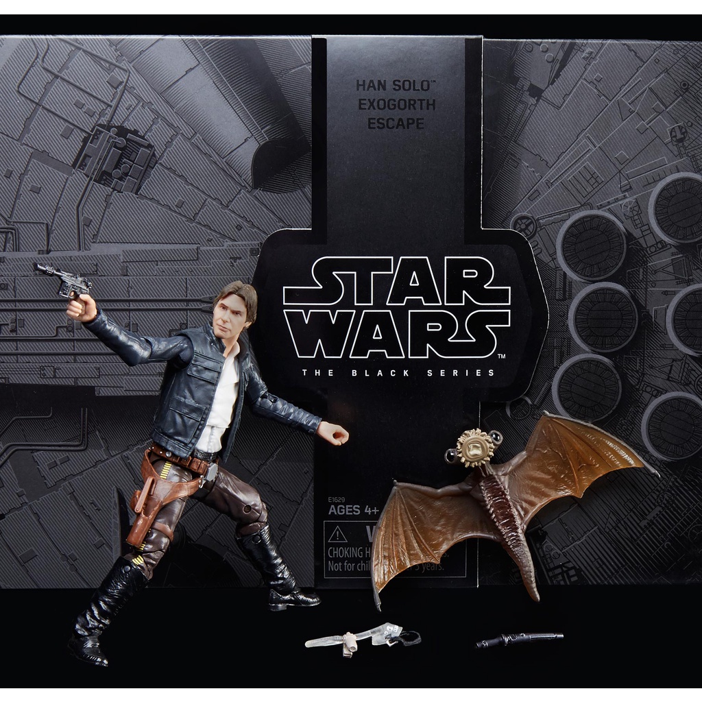 (IN STOCK)HASBRO Star Wars The Black Series 6" SDCC 2018 Han Solo ...