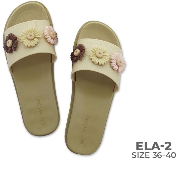 Porto - Beautiful Korean Flat Casual Slip-On Women's Sandals with ...