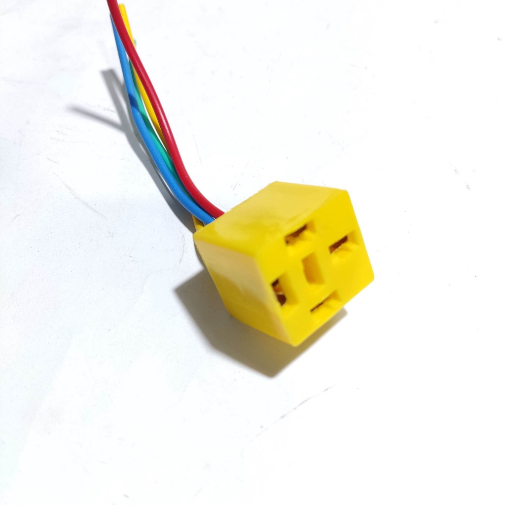 Plastic relay House Socket 4 Cables Horn relay Socket | Shopee Philippines