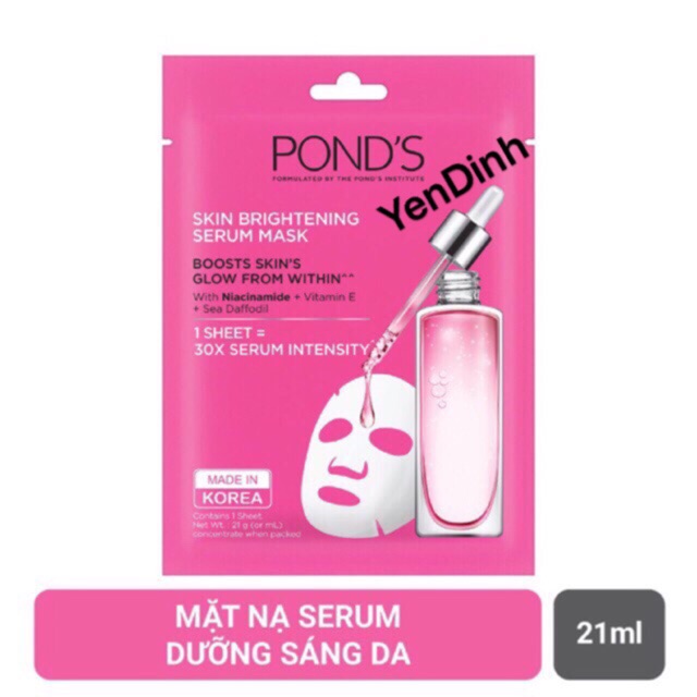 Pond's Skin Brightening Serum Mask | Shopee Philippines