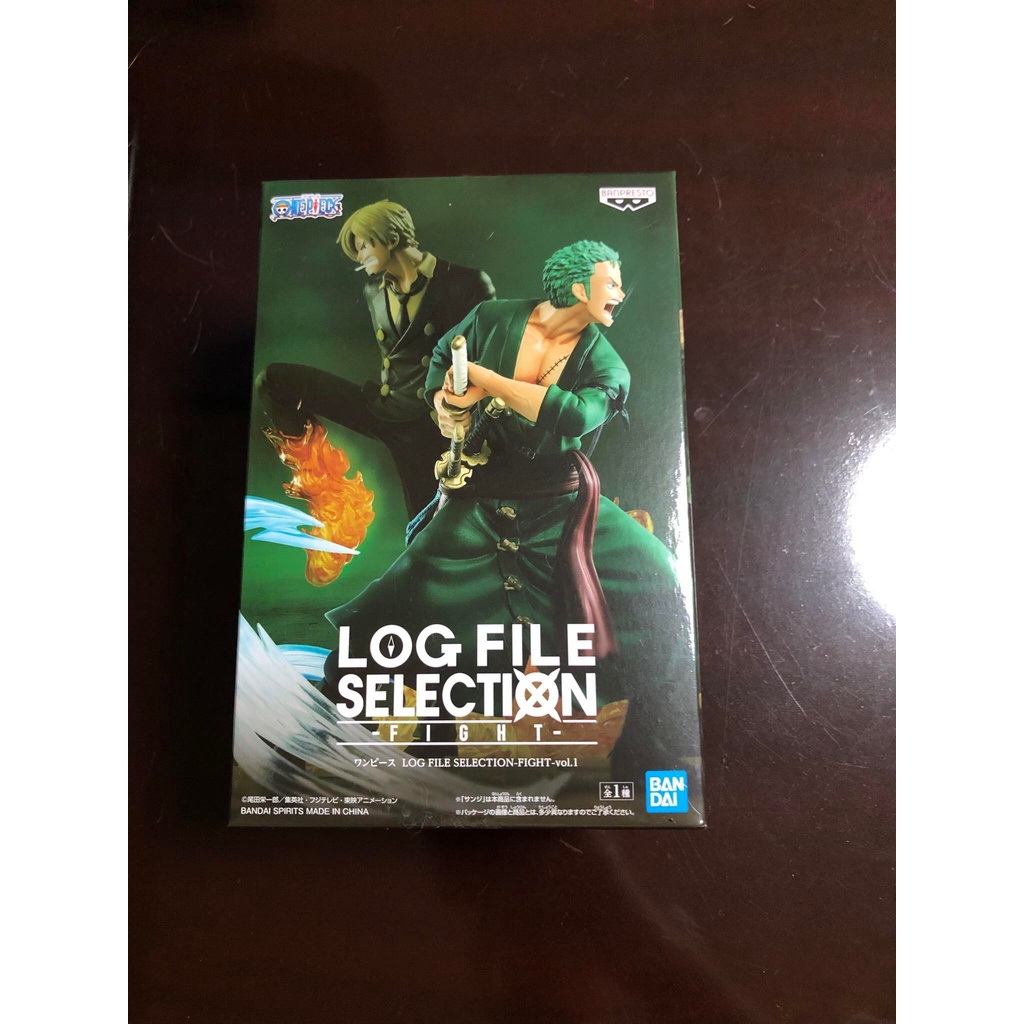 Banpresto Log File Selection Fight Roronoa Zoro One Piece | Shopee ...