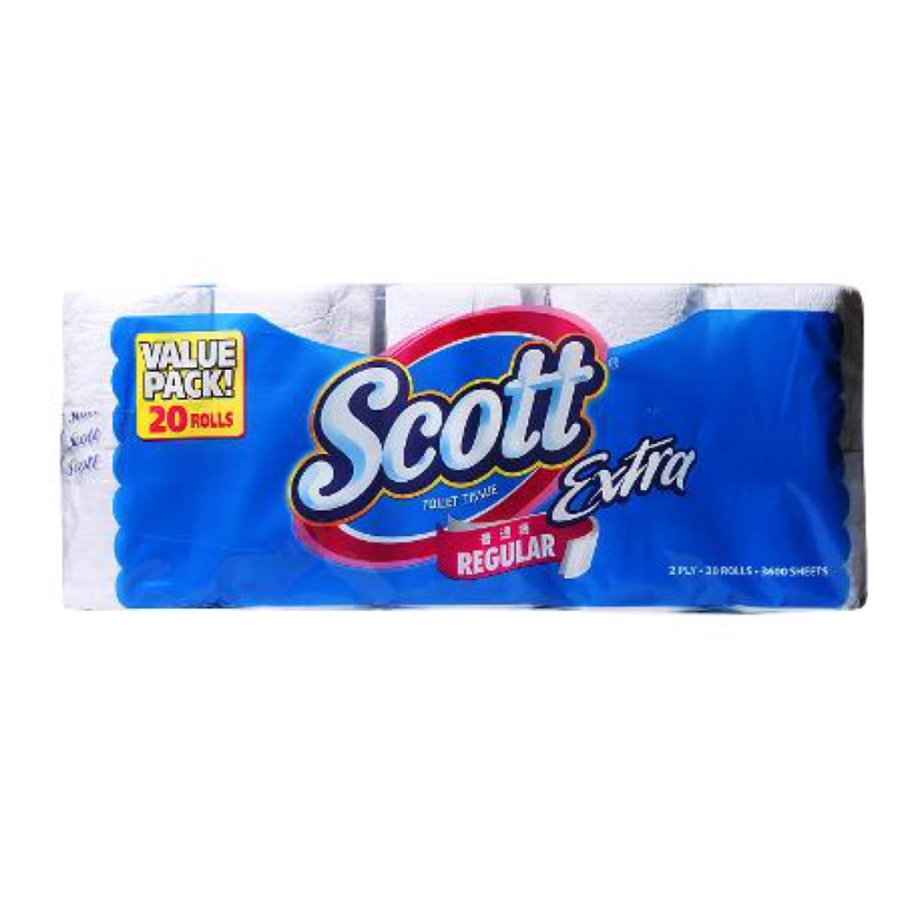 Scott Extra Toilet Paper 180s - 10/20 Rolls | Shopee Philippines