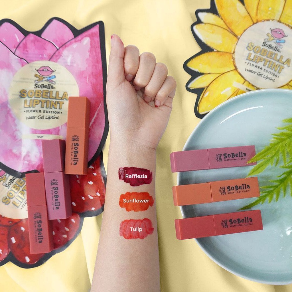 SOBELLA LIPTINT (TULIP/RAFFLESIA/SUNFLOWER) | Shopee Philippines