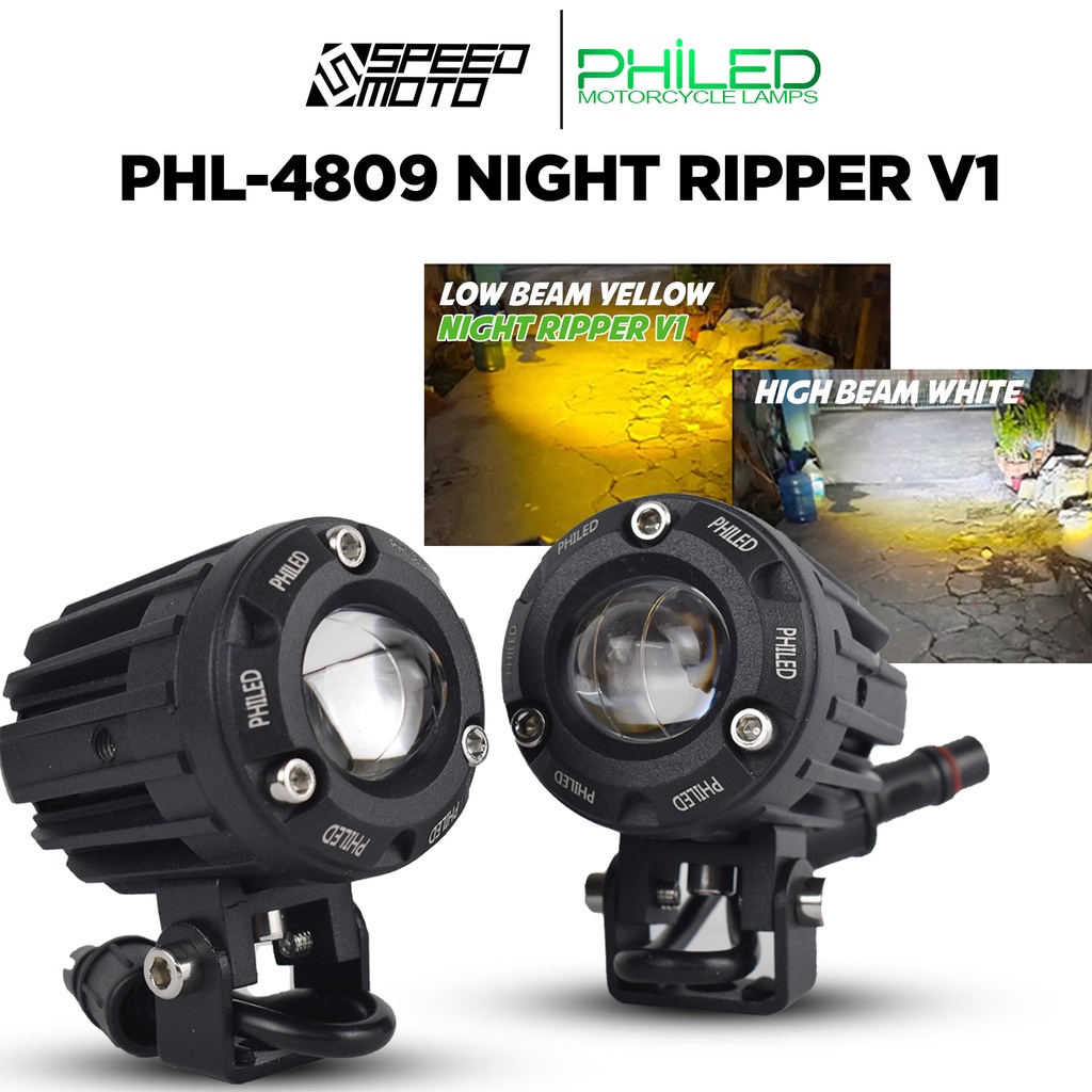 PHILED NIGHT RIPPER V1 PHL-4809 30W MINI DRIVING LIGHT WITH BALLAST FOR ...