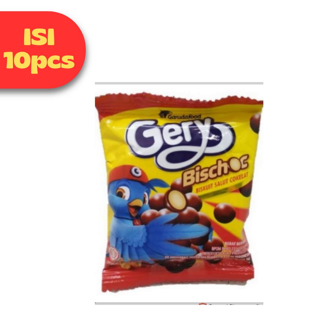 Garuda FOOD GERY BISCHOC Plan contains 10 pcs | Shopee Philippines