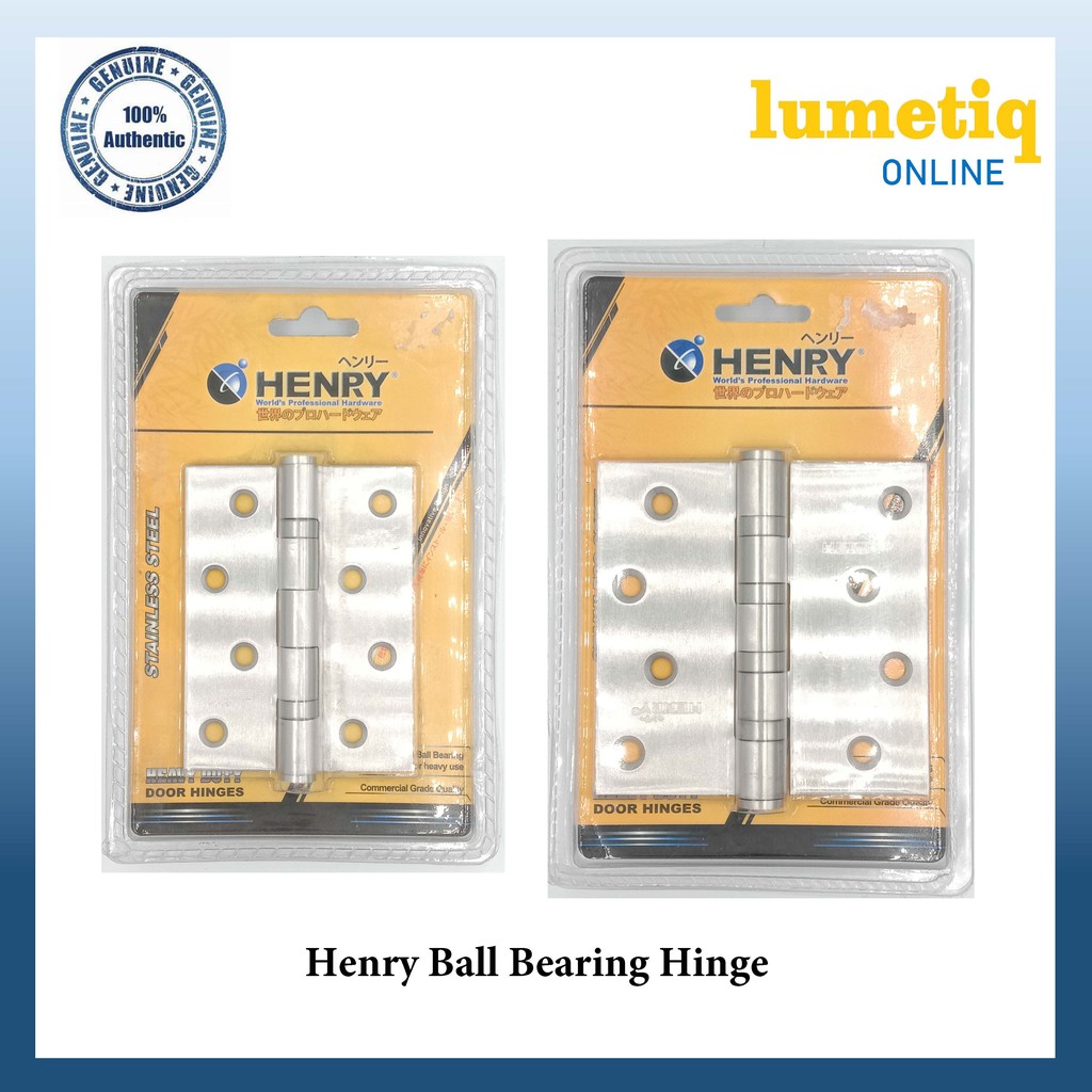 Henry Heavy Duty Ball Bearing Hinge | Shopee Philippines