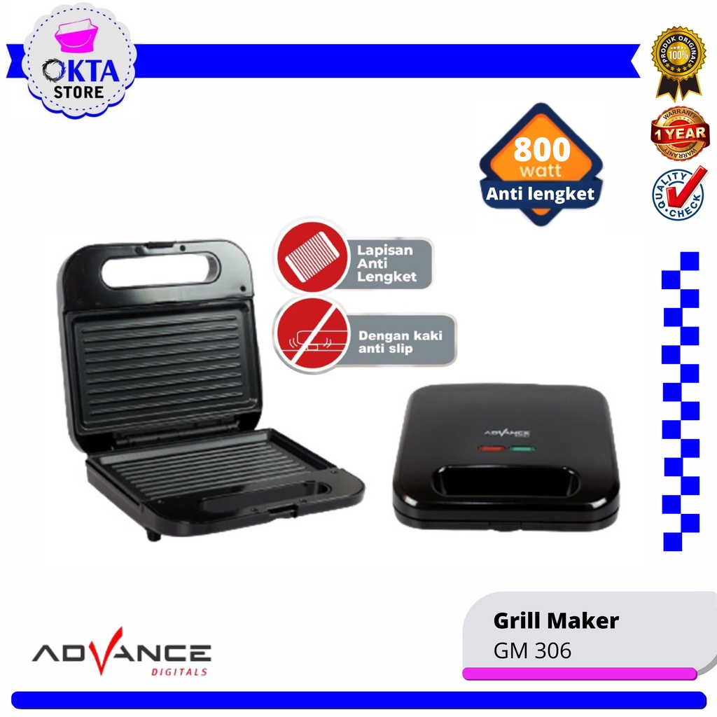 Advance Grill Maker Electric Grill Meat Toaster Portable Electric Bbq ...