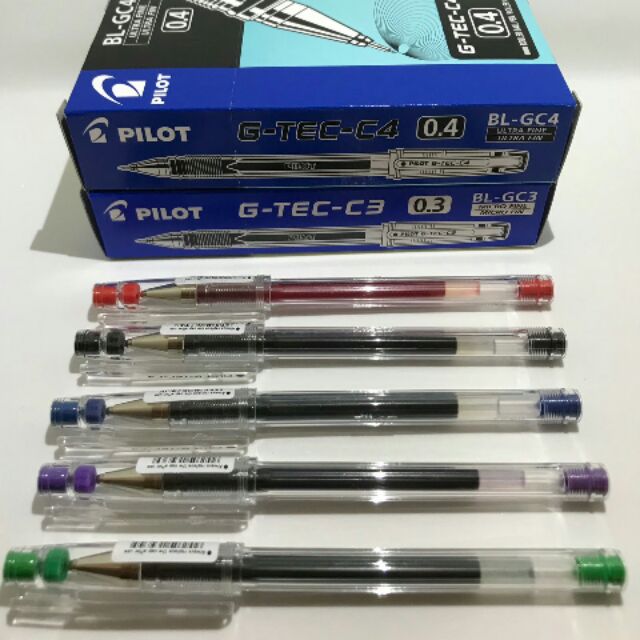 Pilot GTEC Pen 0.3, 0.4 per piece | Shopee Philippines