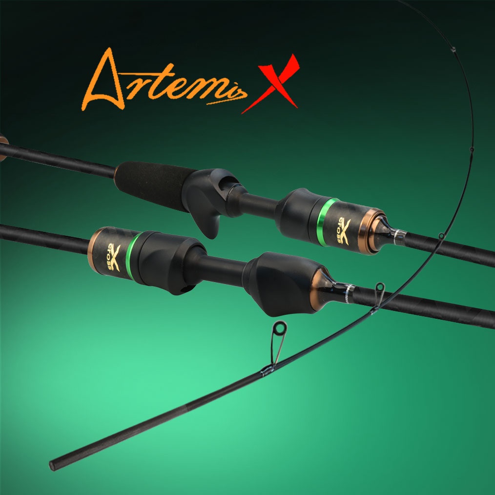 【Artemis X】New design 1.5M/1.68M/1.8M Ultra light Fishing Rod Flexible ...