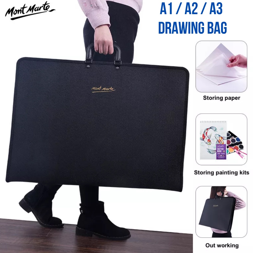 A1 A2 A3 Artist Portfolio File Drawings Bags Drafting Bags Painting Bag ...