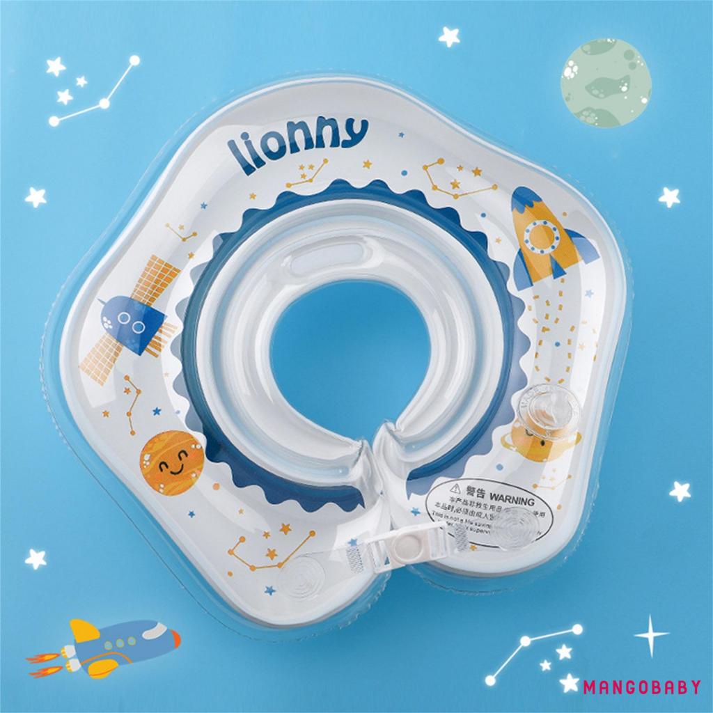 MG-Baby Swimming Neck Ring, Cartoon Floating PVC Inflatable Safe Water ...