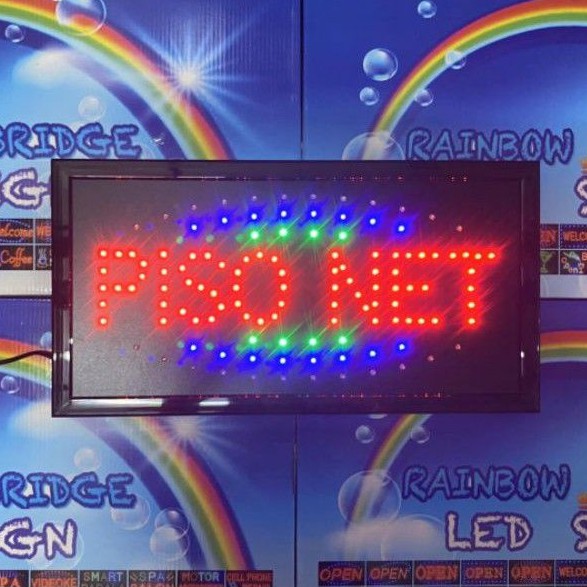 PISONET - RAINBOW BRIDGE LED SIGNAGE (New-Small-Large) #SIZE: W48cm ...