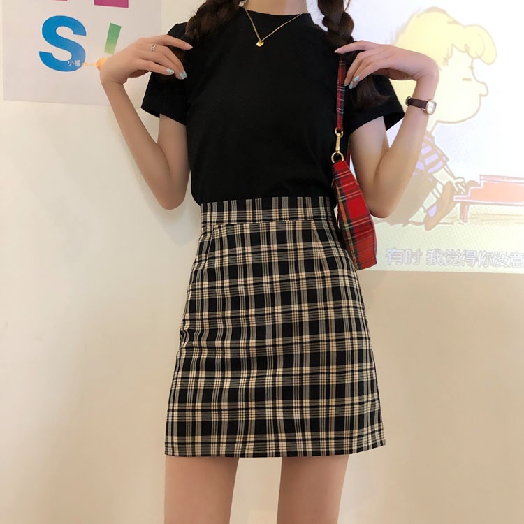 High Back A Letter Skirts With Simple Form 33699 | Shopee Philippines
