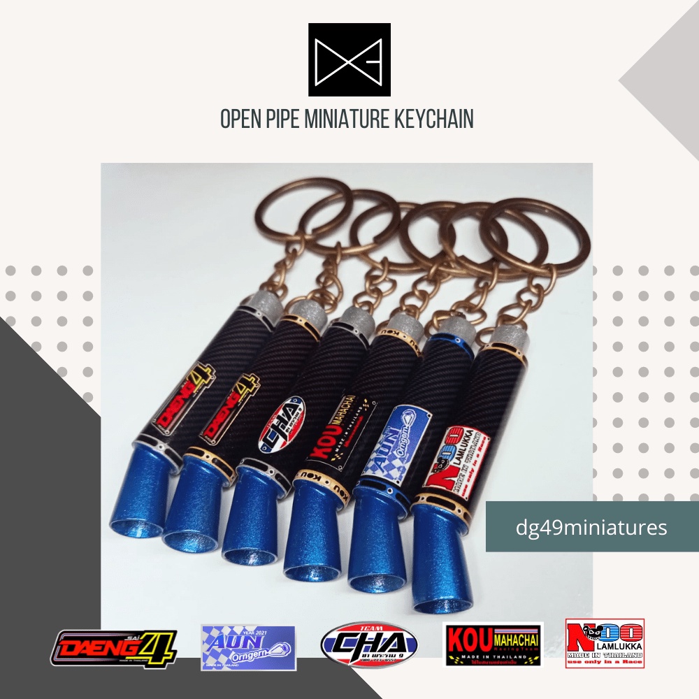 DAENG SAI4 ,CHA RAMA 9, AUN, NOO LAMLUKKA, KOU EXHAUST OPEN PIPE ...