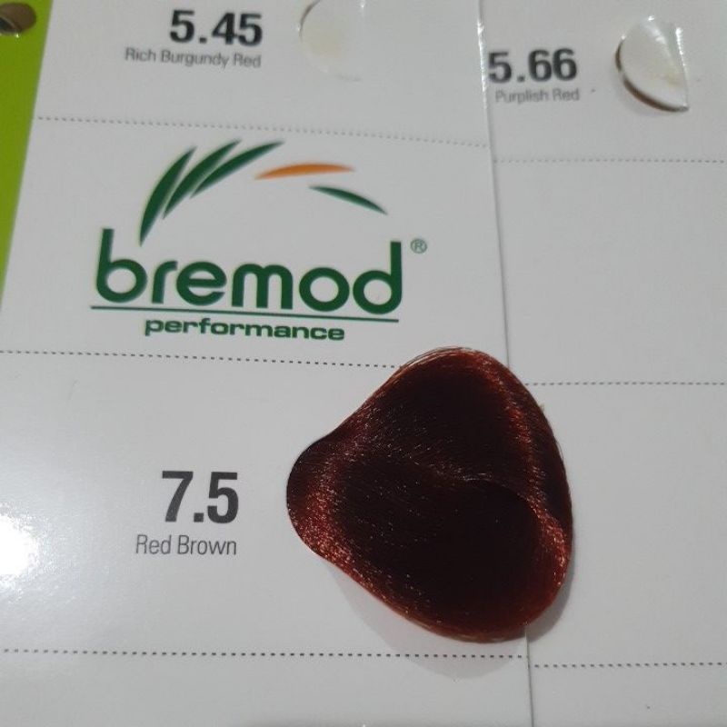 BREMOD hair colors (red, copper & purple series : burgundy, red brown ...