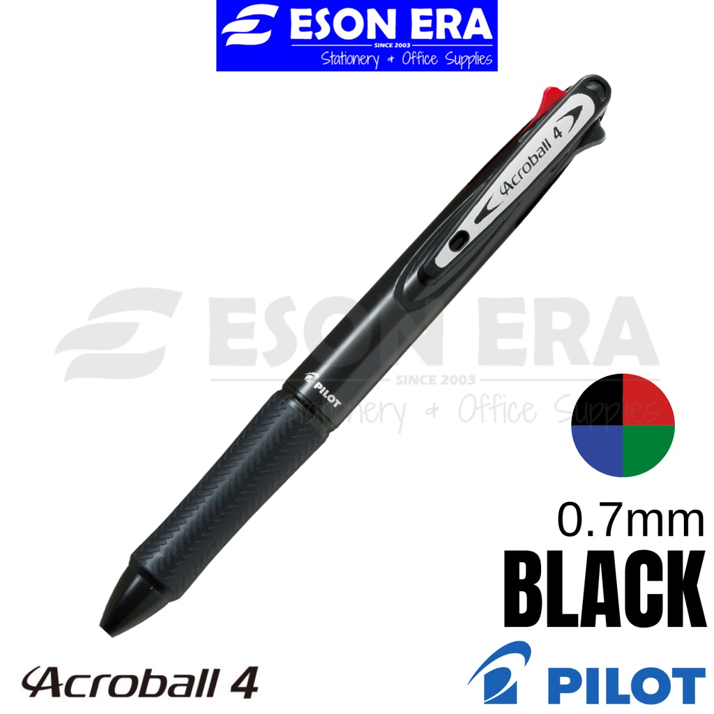 Pilot Acroball 4 Multifunction Pen 4 Colors Pen 0.7mm (Refill BVRF ...