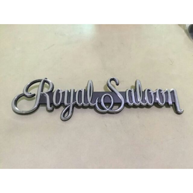Toyota Crown Royal Saloon Name Plate | Shopee Philippines