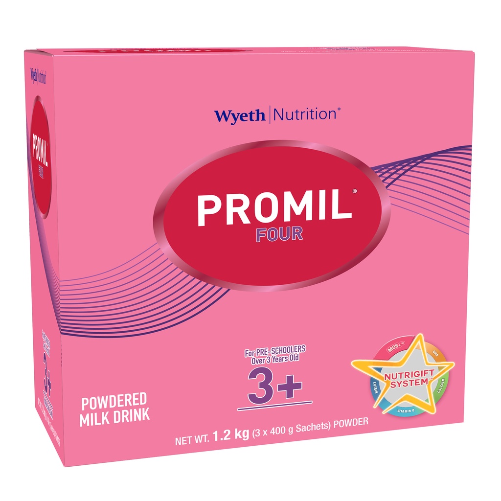 PROMIL FOUR Powdered Milk Drink for Over 3 Years Old 1.2kg | Shopee ...