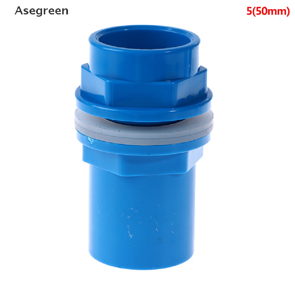 [Asegreen] 20-50mm PVC Connectors Thicken Fish Tank Pipe Garden Drain ...