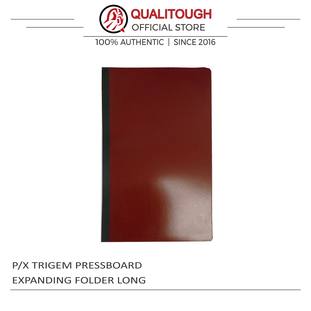 P/X Trigem Pressboard Expanding Folder Long - royal blue/red/green ...