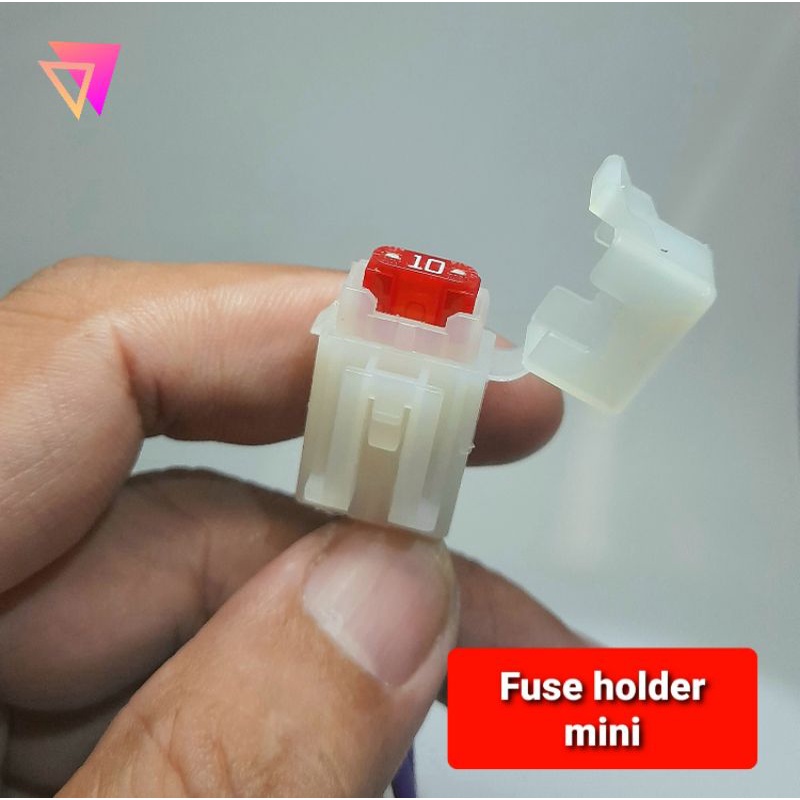 Fuse holder mini with fuse na Japan copper wire gauge 14 | Shopee ...