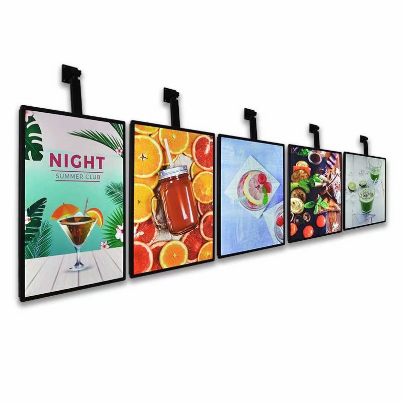 Mall advertisement aluminum alloy light box frame frames with light led ...