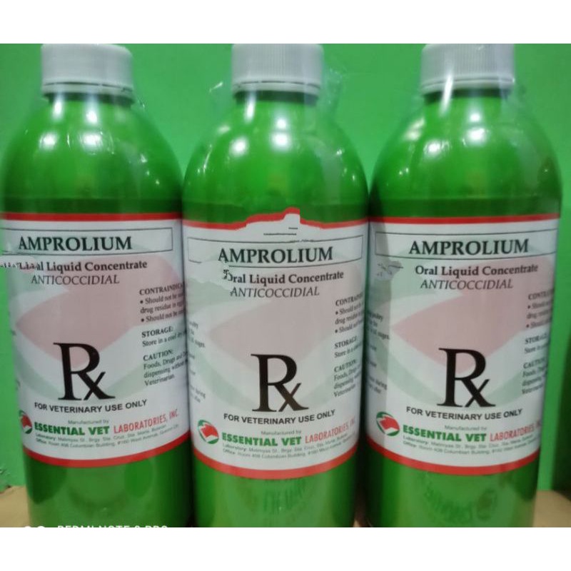 AMPROLIUM 10% ORAL 1 Liter ( ESSENTIAL VET LABORATORIES INC ) | Shopee ...
