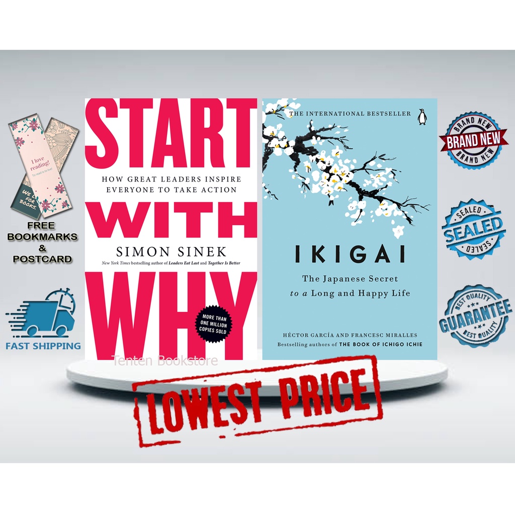 Original Ikigai Plus One Bestseller Books Bundle (All Paperback ...