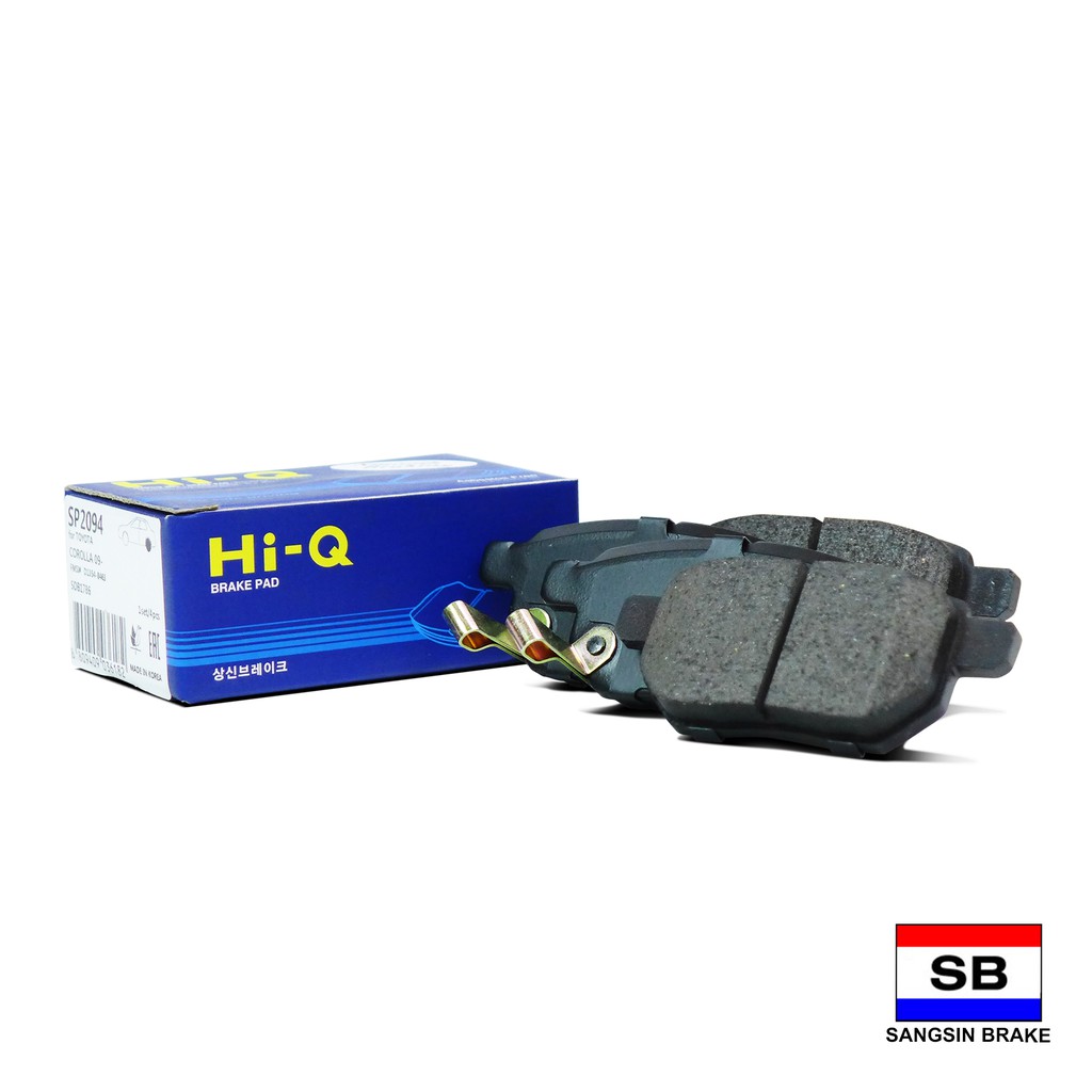 Hi-Q Rear Brake Pads for Toyota Altis, Vios 2007-up SP2094(Outlet ...