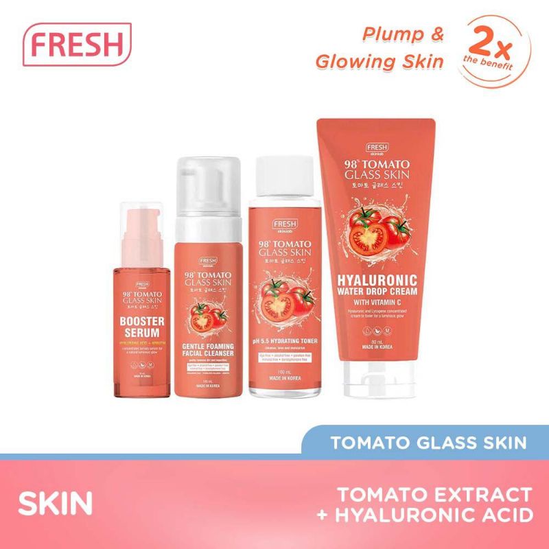 Fresh Skinlab Tomato Glass Skin Skincare Line | Shopee Philippines