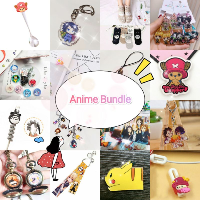 Anime Bundle Package Manga Manhwa Manhua Bundle Posters Stickers Photo ...