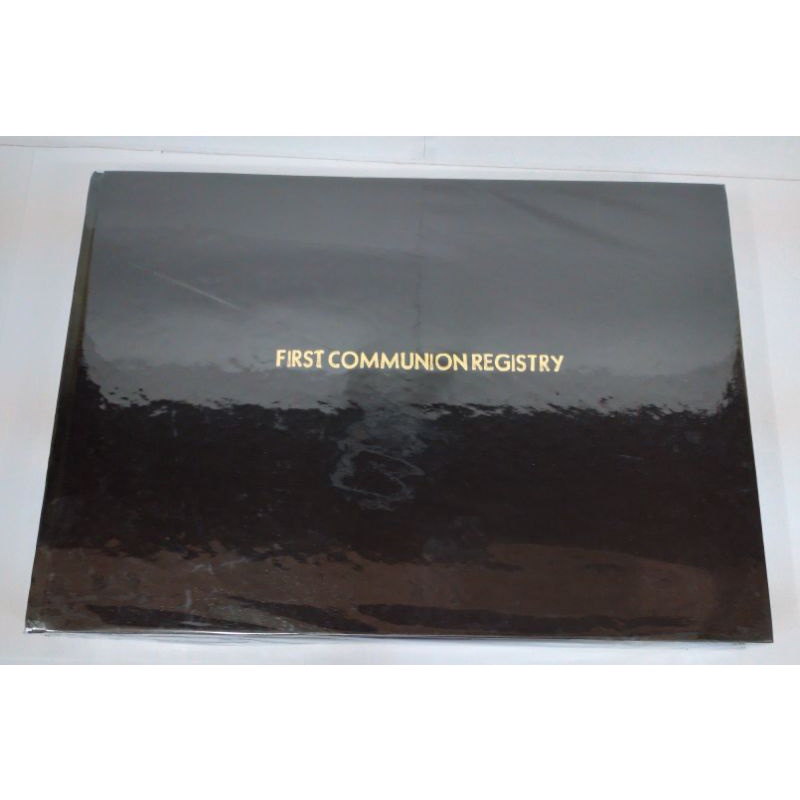FIRST COMMUNION REGISTRY- (Canonical book) | Shopee Philippines