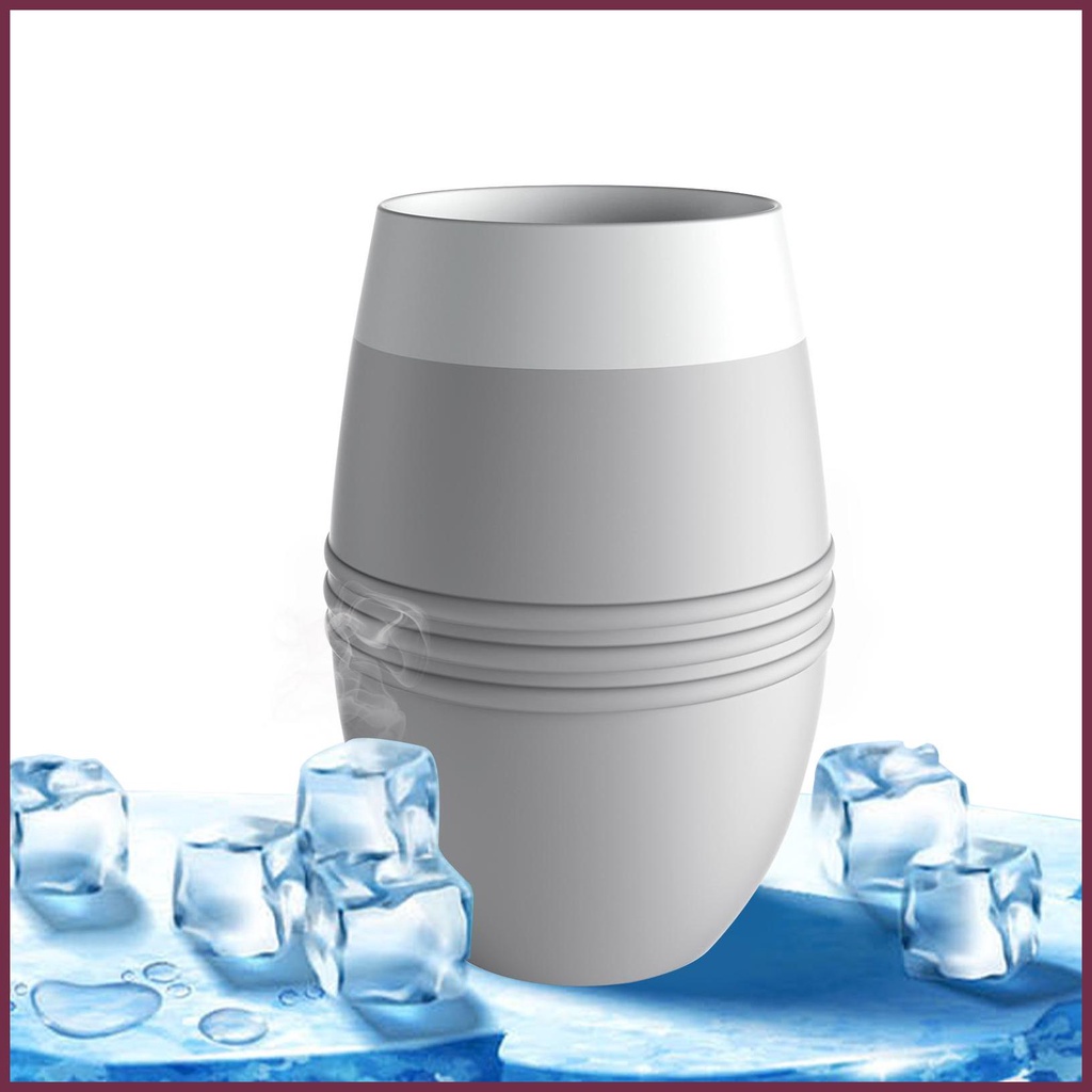 Freezer Cooling Cup Freezable Drink Chilling Tumbler with Anti-slip ...