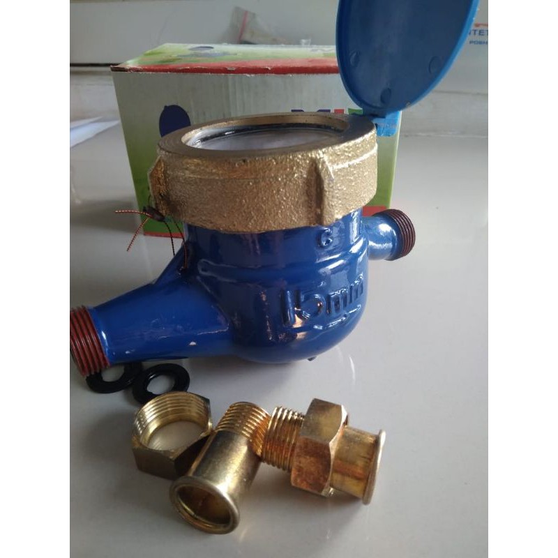 Iron Water Meter SNI Iron Water Meter / PDAM Meter | Shopee Philippines
