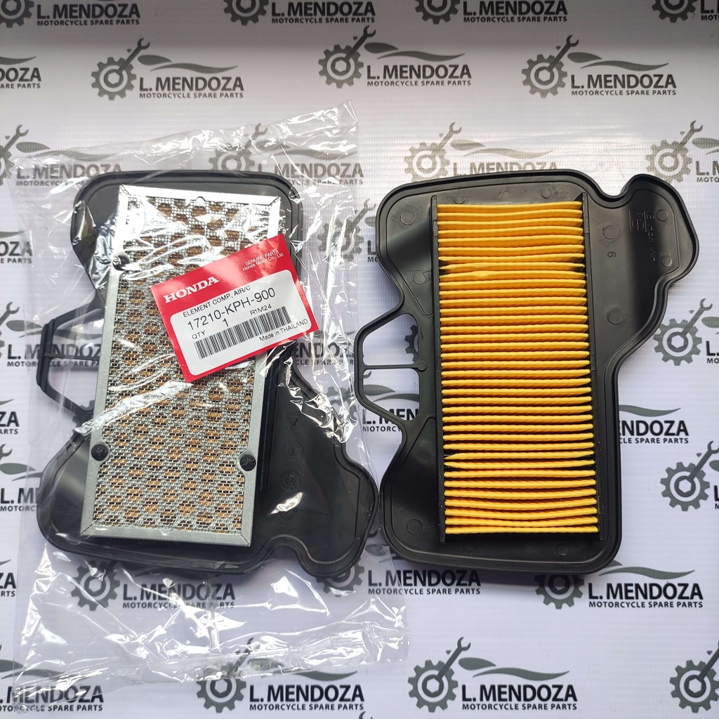 Honda Wave 125 100 XRM 125 RS 125 Air Filter Cleaner Element Genuine ...
