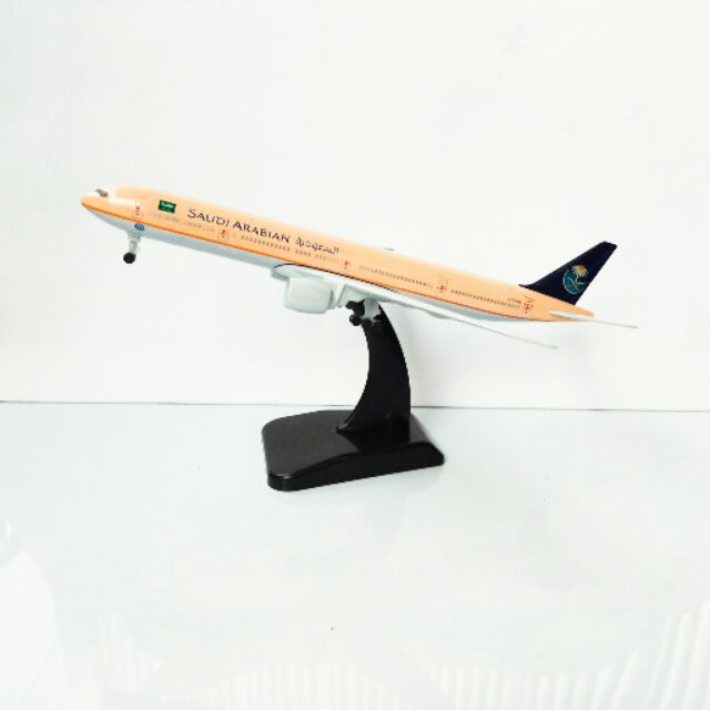 Saudi Arabia Diecast Airplane 18.5cm Boeing B747 | Shopee Philippines